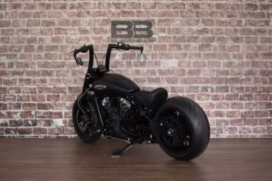 Indian Scout Bobber Chopper by Black Bobber