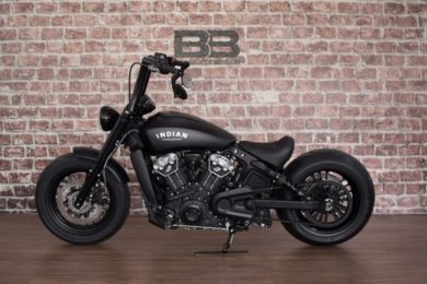 Indian Scout Bobber Chopper by Black Bobber