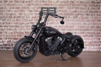 Indian Scout Bobber Chopper by Black Bobber