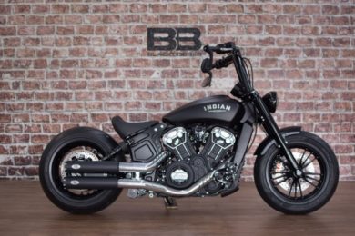 Indian Scout Bobber Chopper by Black Bobber