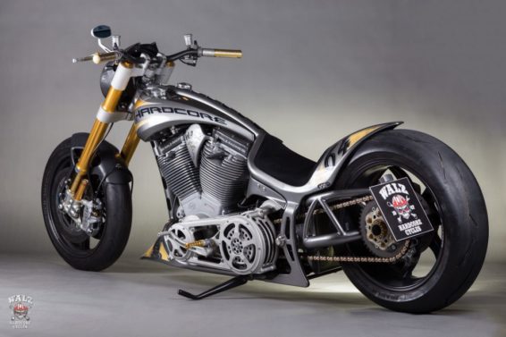 Custom Bike Dragstyle 'Benchmark final' by Walz Cycles