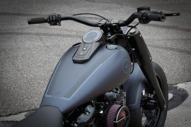 Harley-Davidson Fat Boy FLFBS 114 'Blue Thunder' by Thunderbike