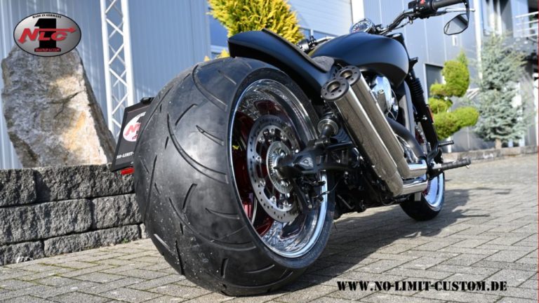 Indian Scout cafe racer 'Bad girl' by No Limit Custom