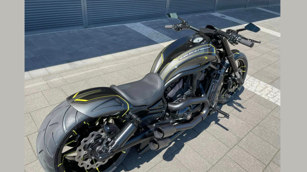 Harley-Davidson VROD Custom performed by TH Custom