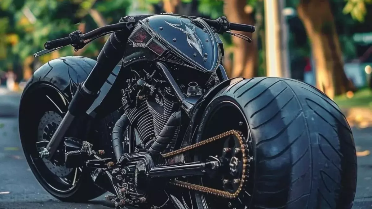 Motorcycle Chopper designed by AI