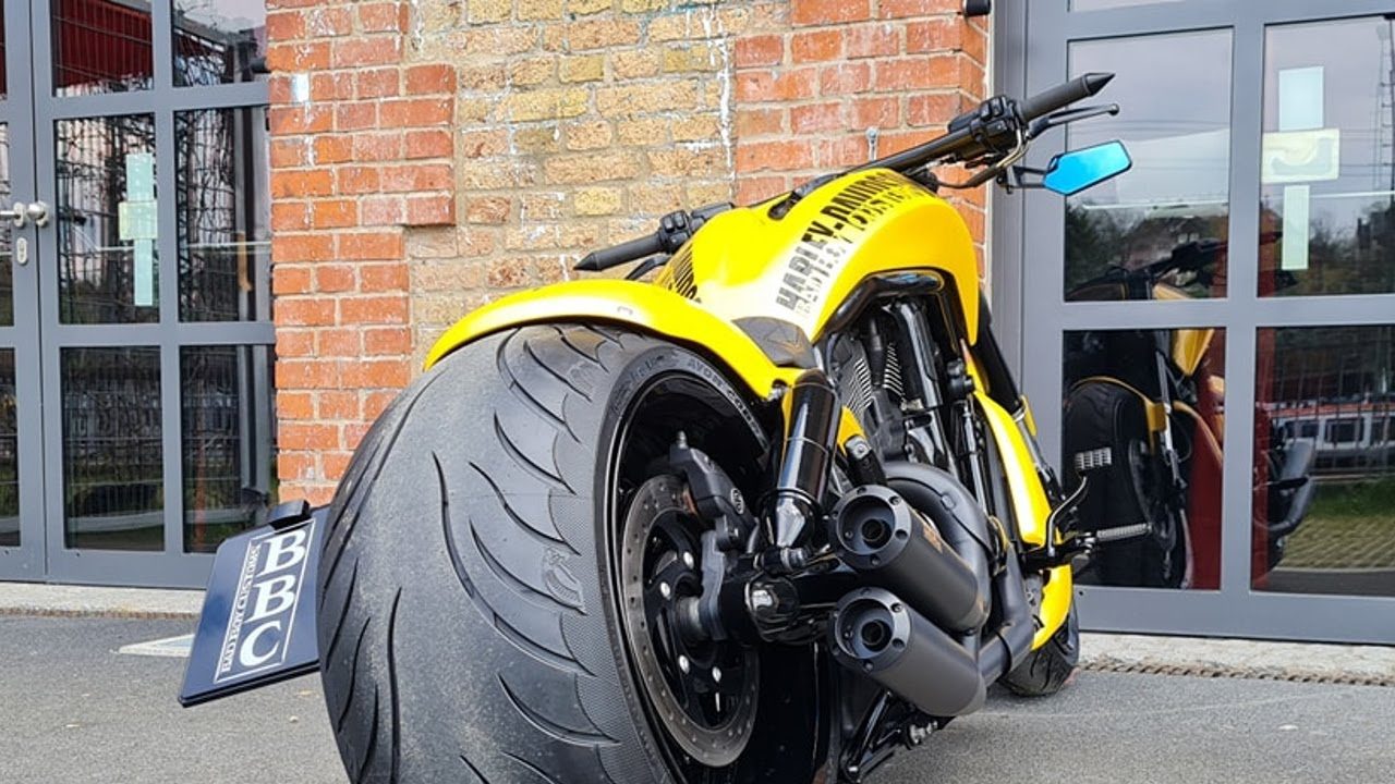 Yellow Fever: The Enchanting Harley-Davidson V-Rod